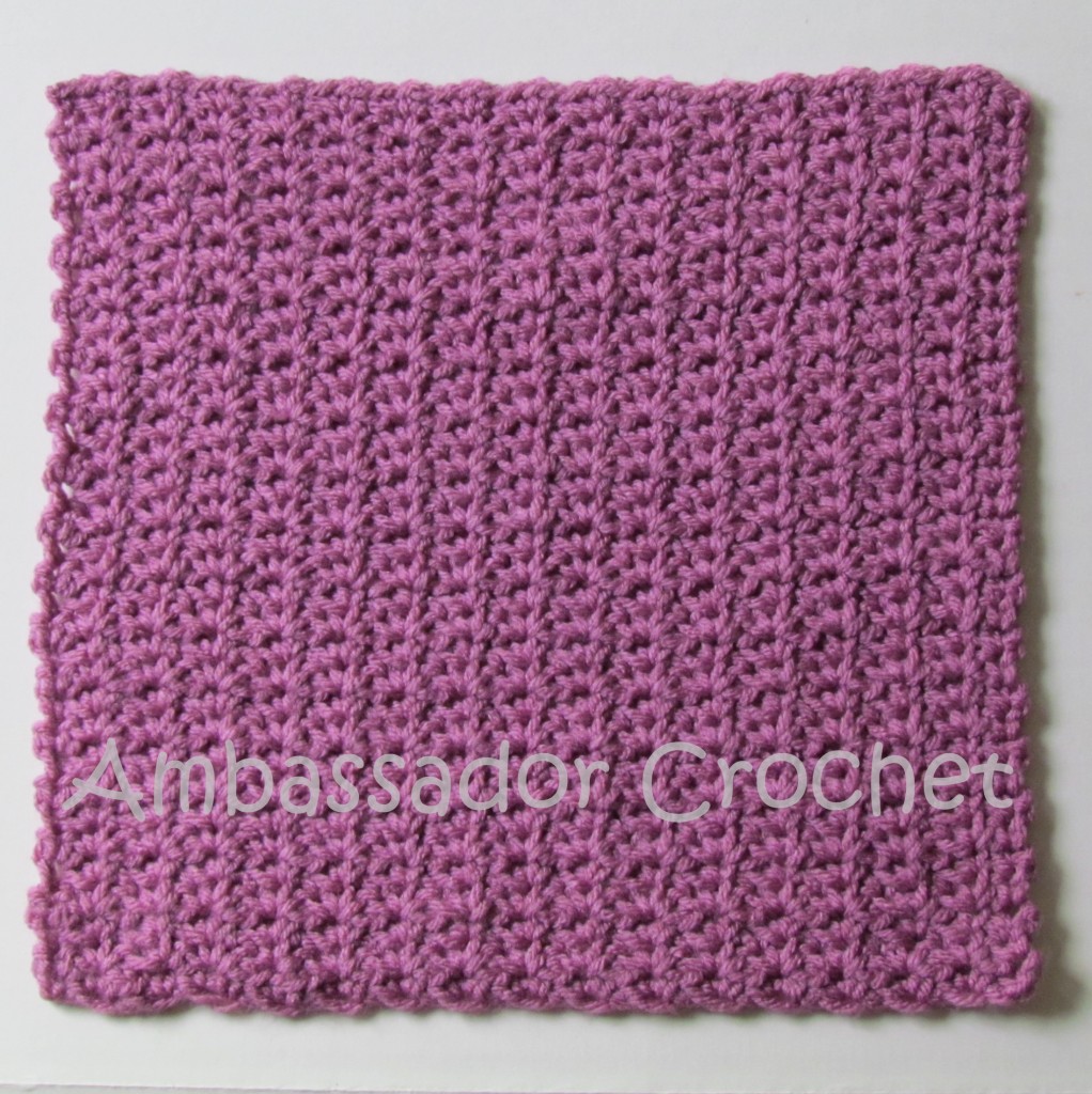 Spider Stitch Afghan Square - Ambassador Crochet