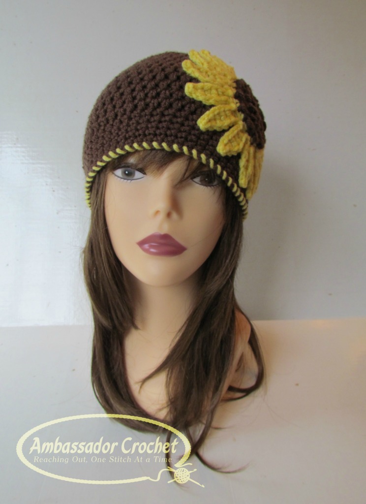 Sunflower Hat Pattern - Ambassador Crochet