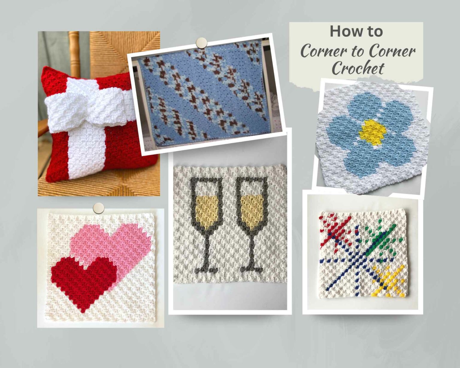 How to Corner to Corner Crochet - Ambassador Crochet