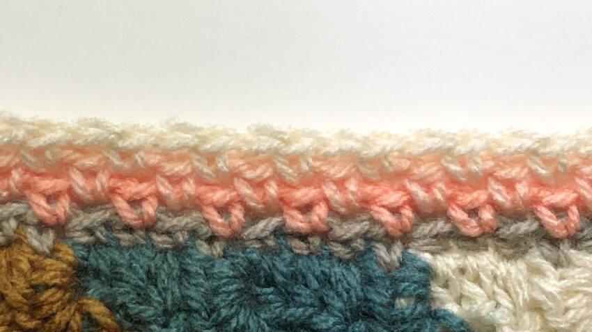 How to Crochet the Moss Stitch Border - Ambassador Crochet