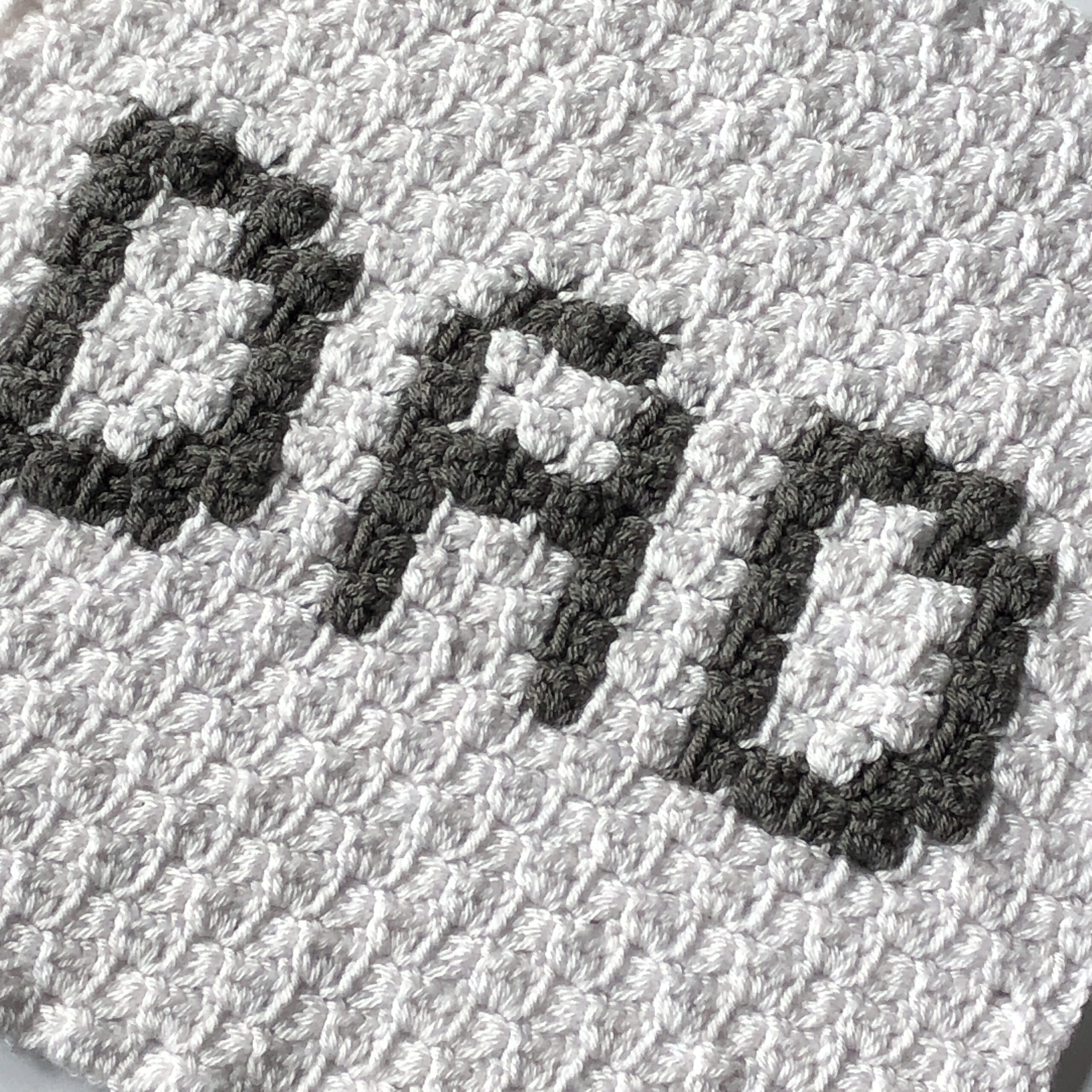 Father's Day DAD Square - Free Crochet Pattern