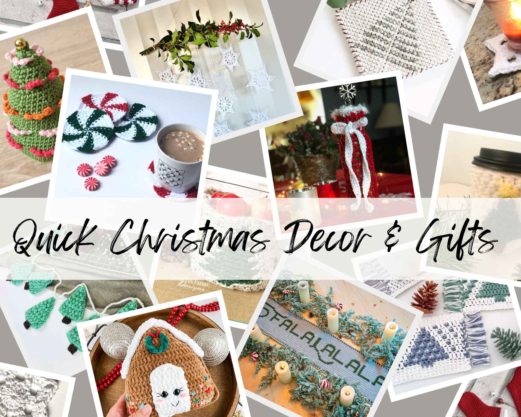 Quick Christmas Projects to Crochet this Holiday - Ambassador Crochet