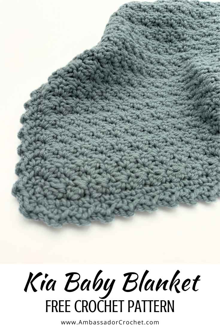 Kia Baby Blanket - Free Crochet Pattern - Ambassador Crochet