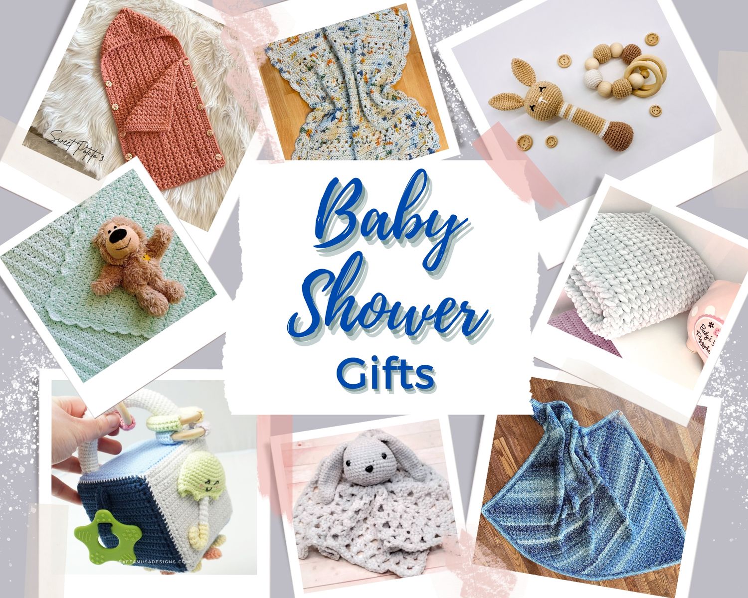 Crochet baby gifts that are perfect for a baby shower - Ambassador Crochet
