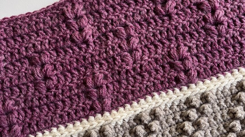Learn the Wheat Fields Crochet Stitch Pattern - Ambassador Crochet