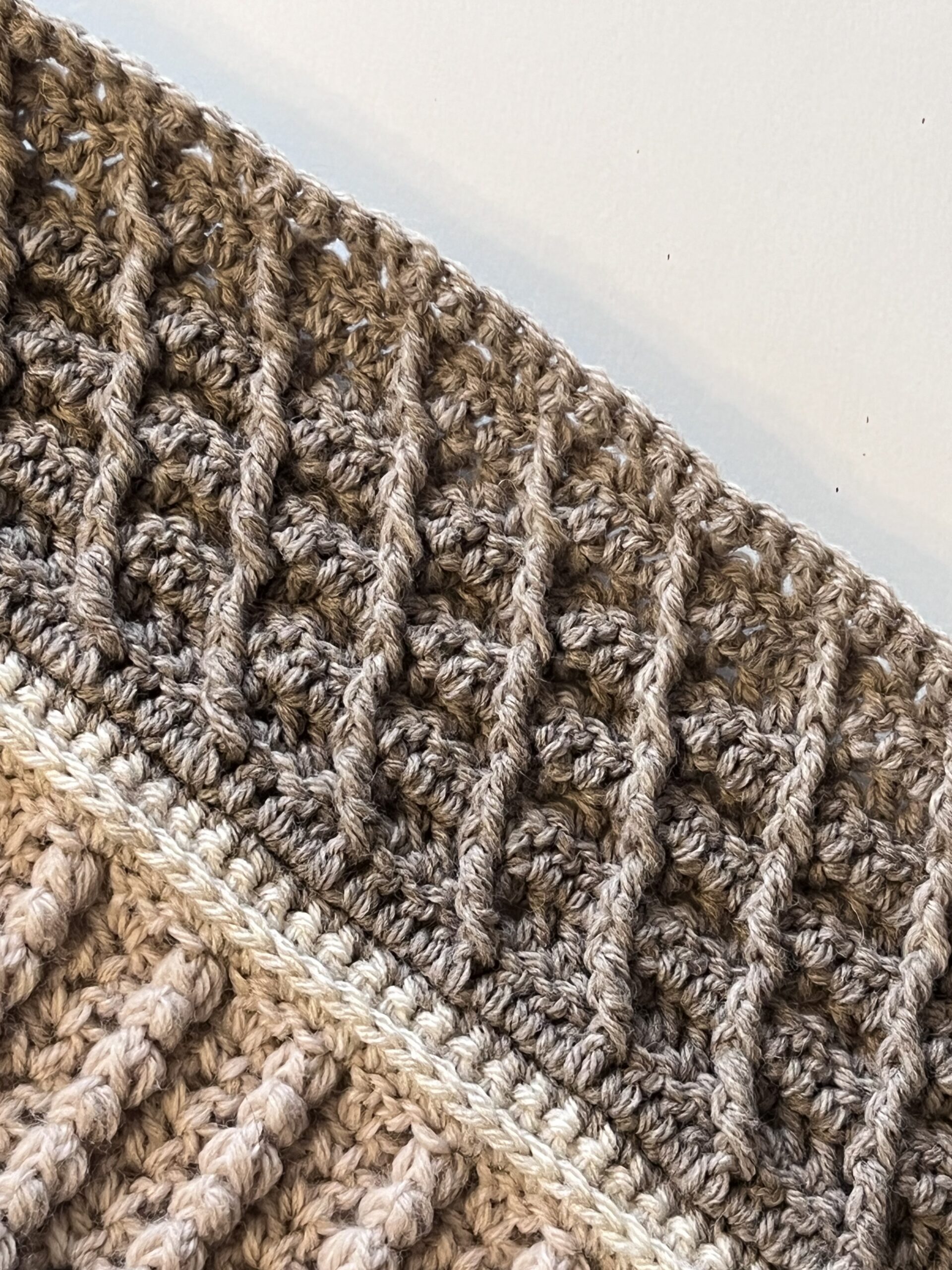 Diagonal Crochet Pattern