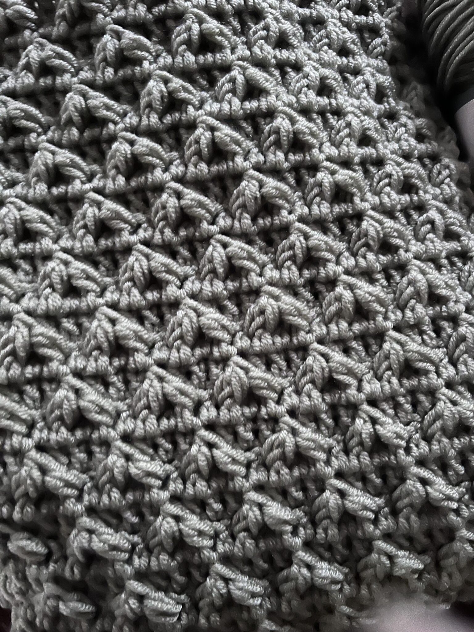Baile Textured Baby Blanket Free Crochet Pattern - Ambassador Crochet