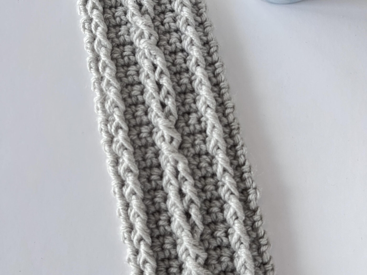 Learn How to Crochet the Mespil Roads Mini Cable Pattern - Ambassador ...